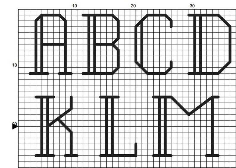 Alphabet Cross Stitch Pattern Backstitch Alphabet Letters - Etsy Alphabet Cross Stitch Pattern Backstitch Alphabet Letters - Etsy
