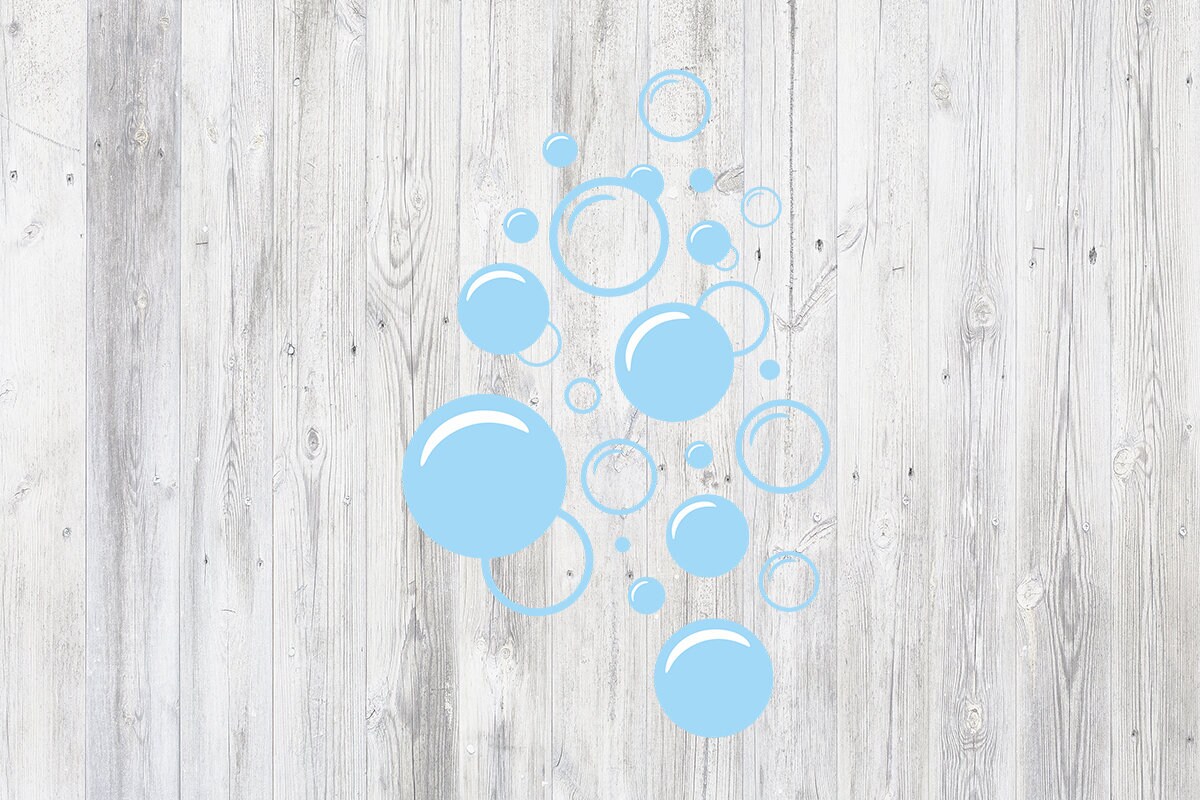 Bubble SVG, Bubbles Cut Files, Soap Bubbles Svg, Png, Silhouette Cut ...