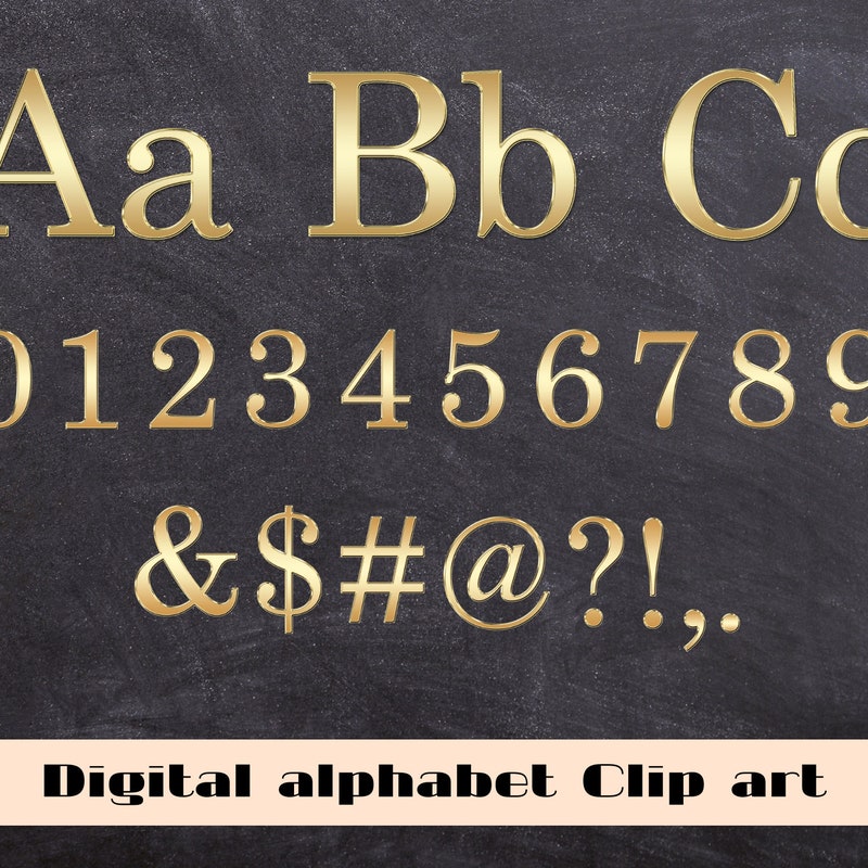 Gold Typography - Etsy