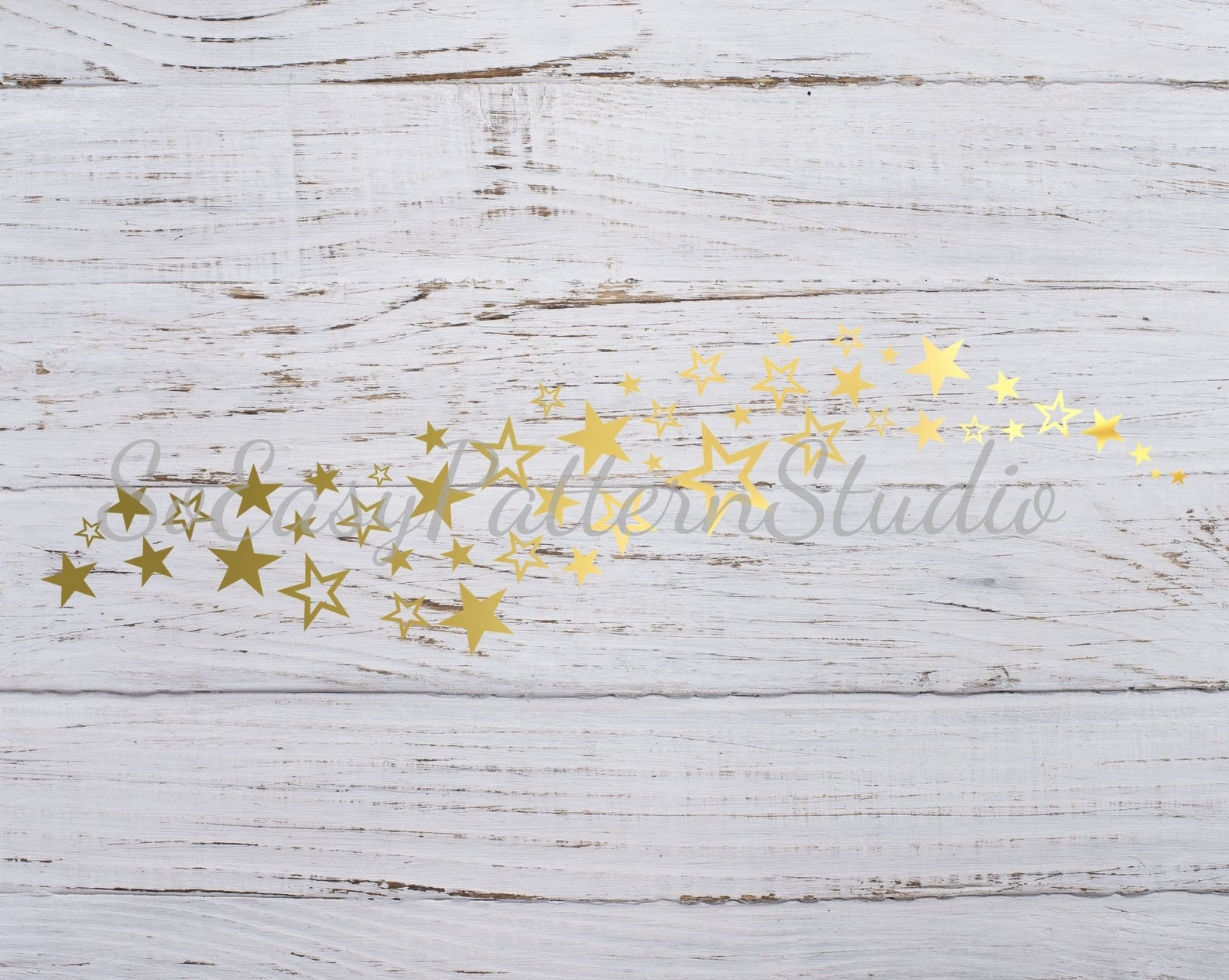 Star Svg Files for Cricut A Wave of Stars Png Gold Stars - Etsy