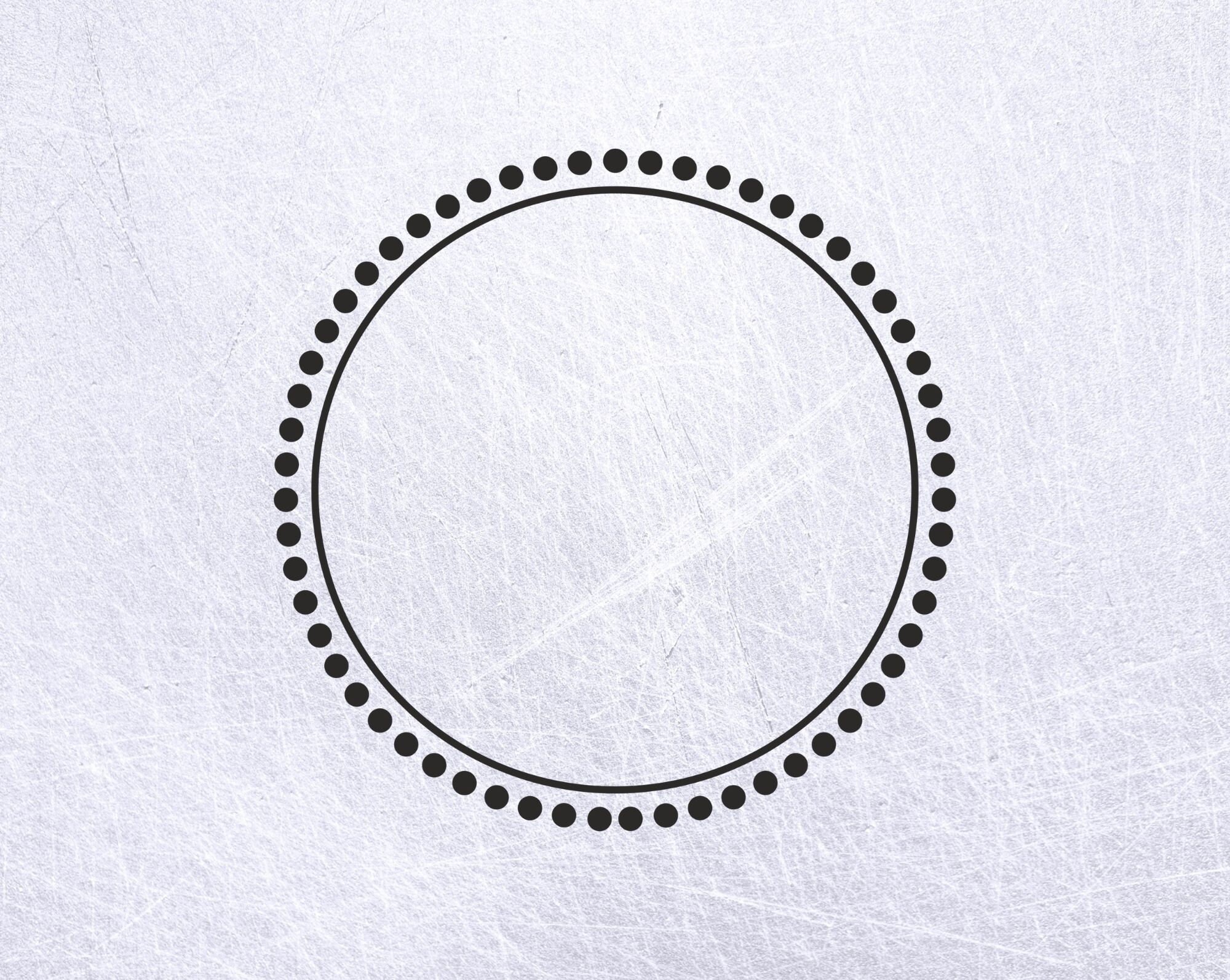 Dotted Frame Svg, Dots Circle Border Svg Cut Files for Cricut, Monogram ...