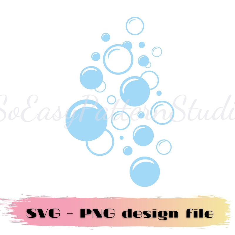 Bubbles Svg - Etsy