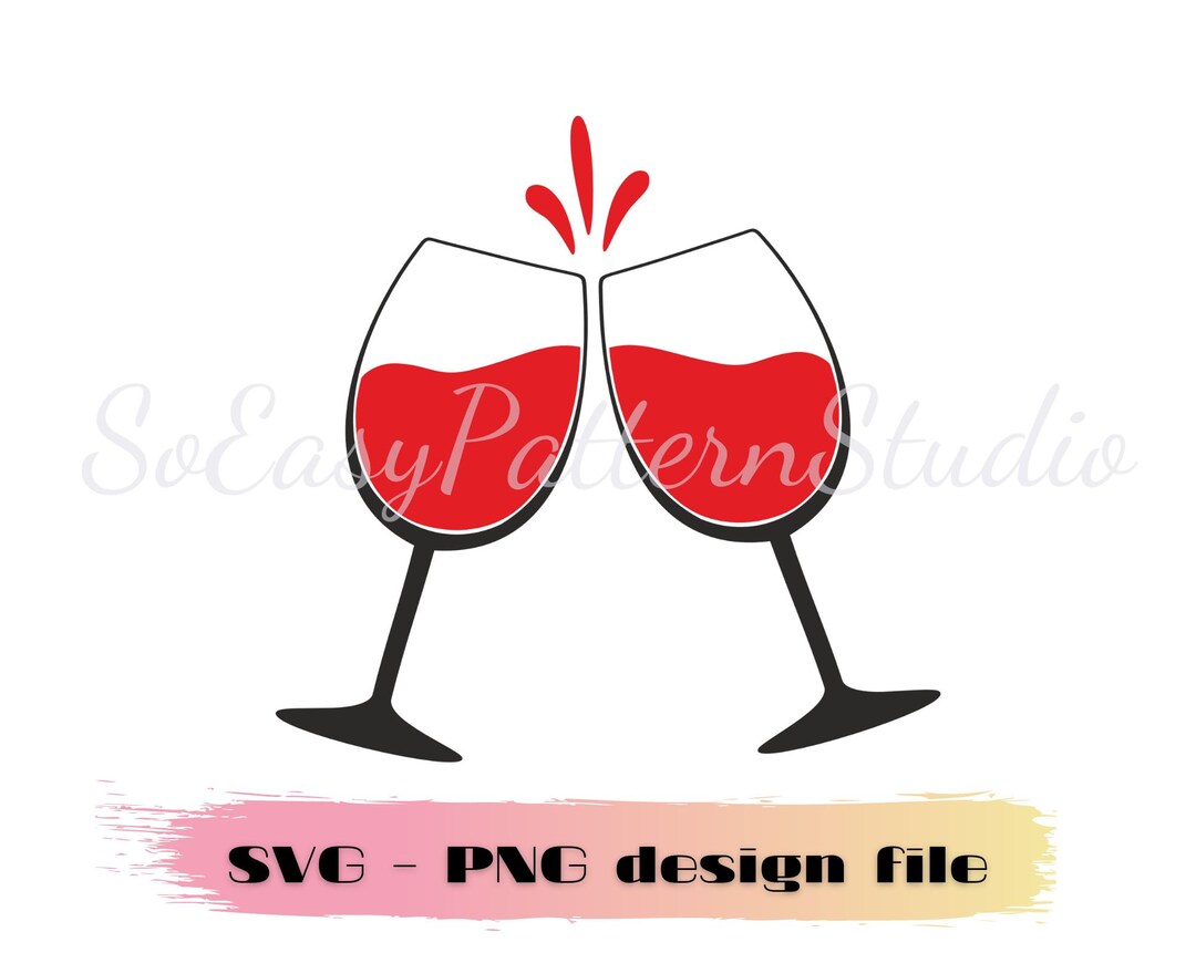 Wine Glass Svg Png Silhouette Cutting Files Wine Glasses Svg Wine Svg Cut Files For Cricut