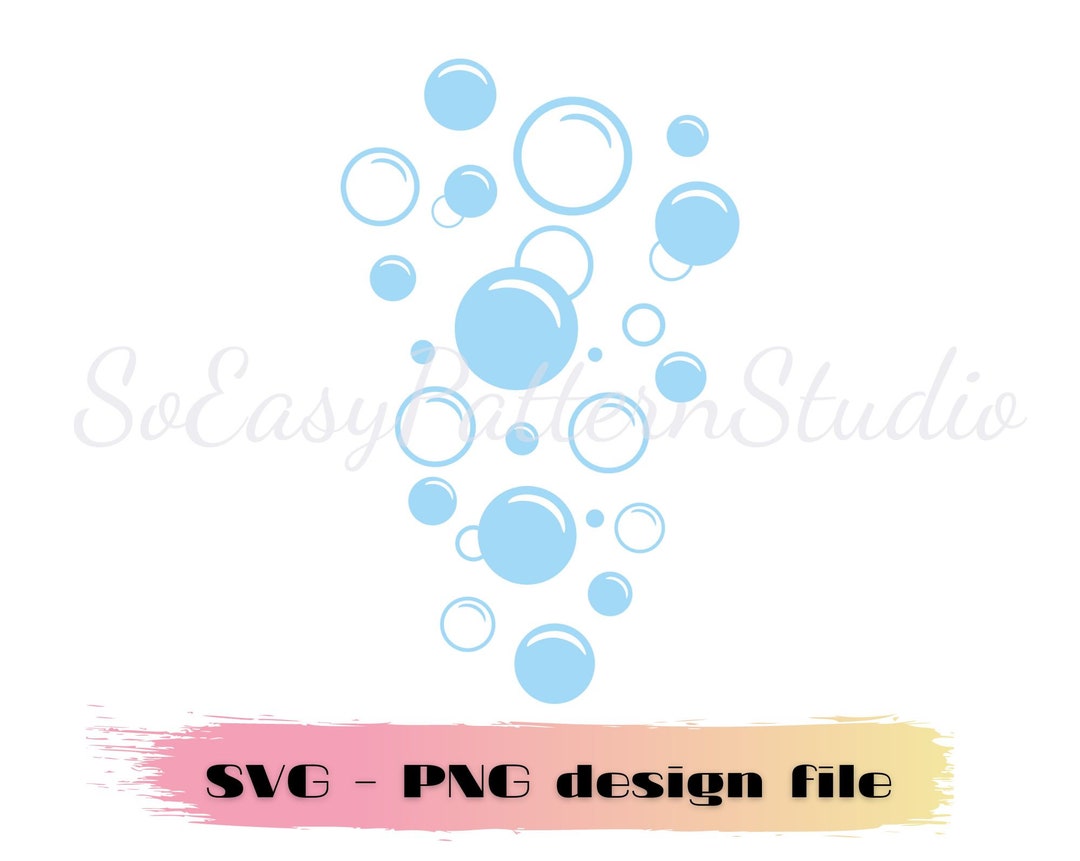 Bubble SVG, Bubbles Cut Files, Soap Bubbles Svg, Png, Silhouette Cut ...
