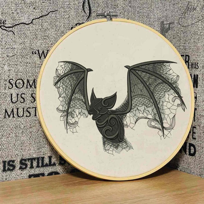 Lace Bat - Etsy