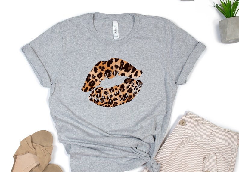 Leopard Lips Png Lips Kiss Png Love Kiss Designs Animal | Etsy