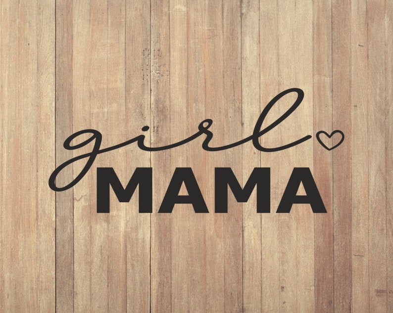 Girl Mama Svg Png Design Mom Png Files for Sublimation - Etsy