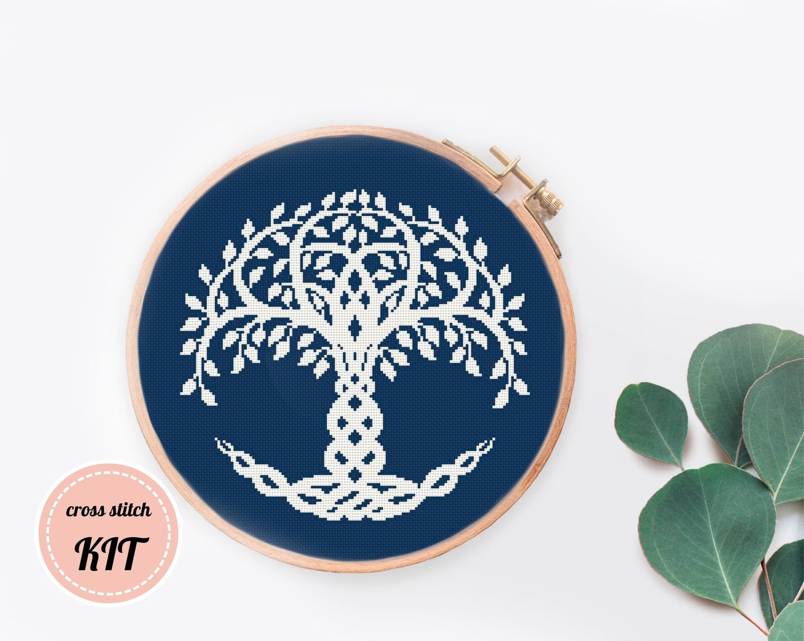 Cross Stitch Kit Tree of Life Starter Cross Stitch Kit | Etsy