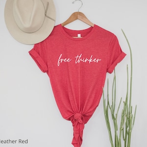 Free Thinker Women's Short Sleeve Tee | Conservative Women's Shirts ...