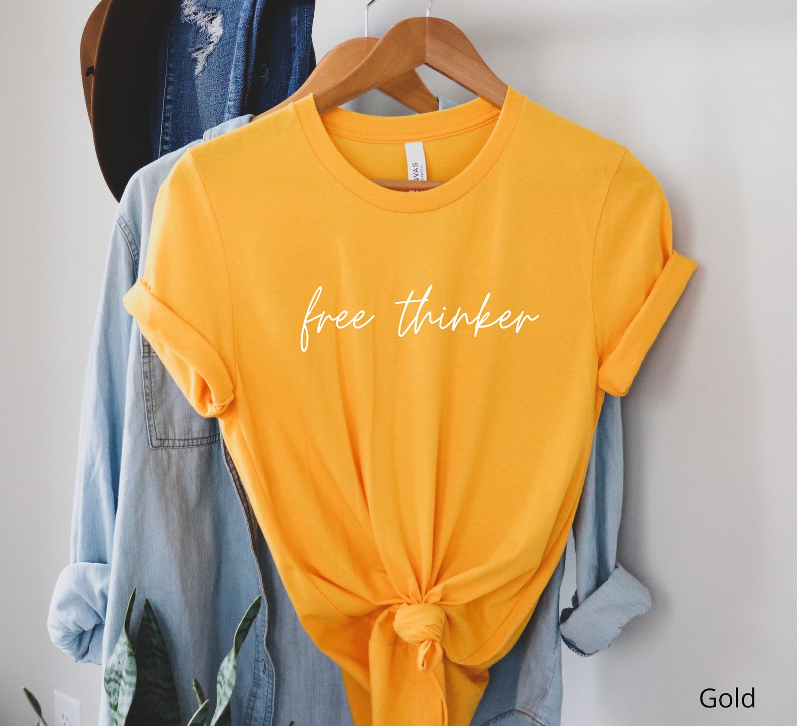 Free Thinker Women's Short Sleeve Tee Conservative | Etsy