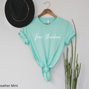 Free Thinker Women's Short Sleeve Tee | Conservative Women's Shirts ...