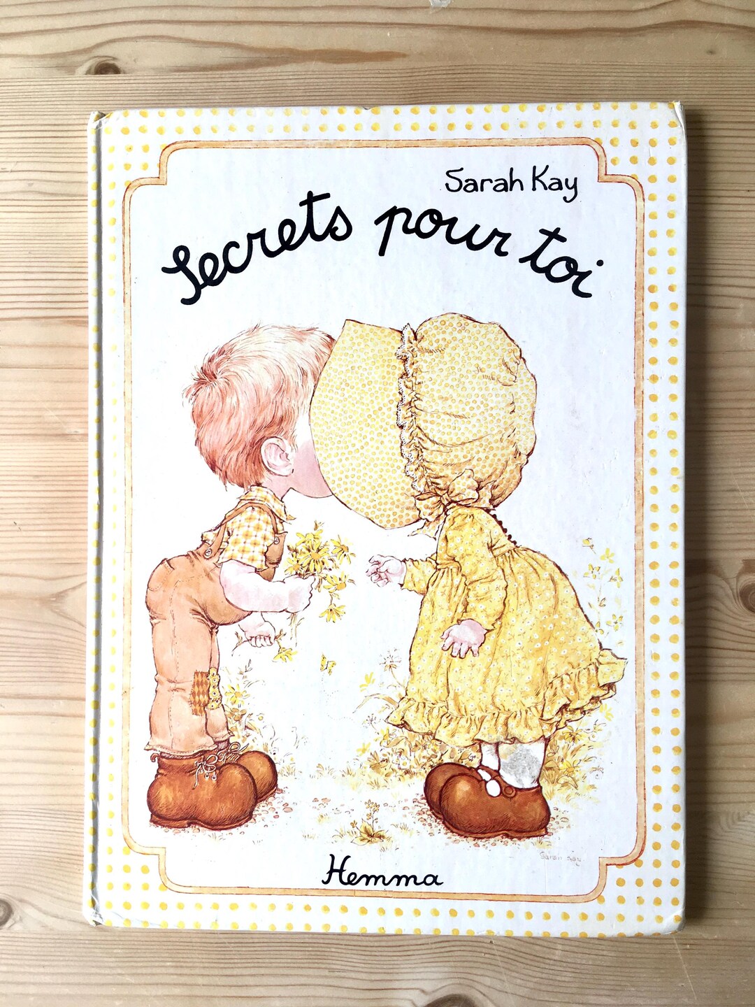 Vintage Sarah Kay Book French 1978 - Etsy