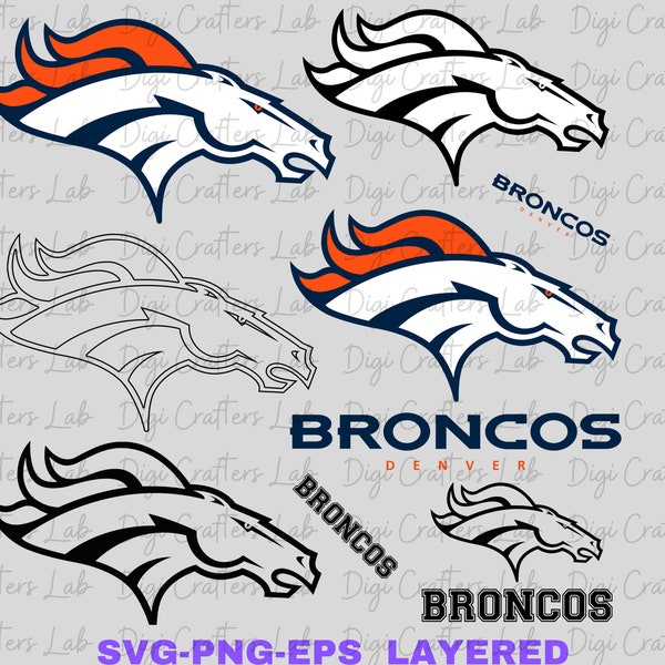 Bronco Decal Svg - Etsy