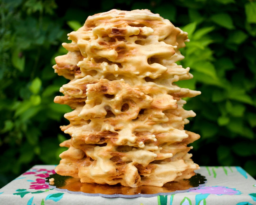 Fresh Baked Spit Cake Sękacz Sakotis Baumkuchen - Etsy