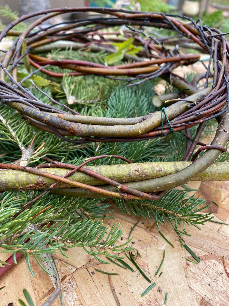 3pk Willow Wreath - Etsy