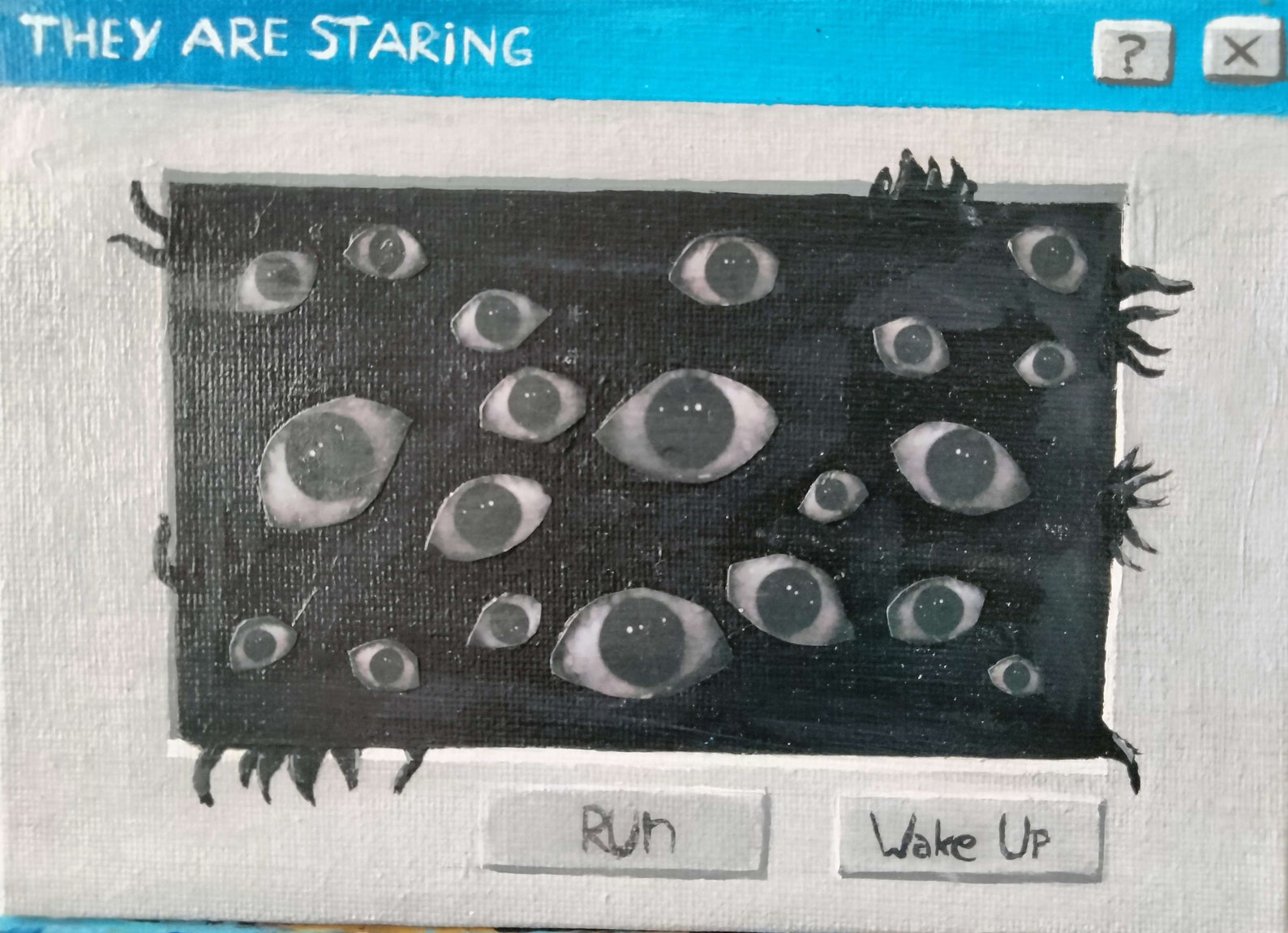 THEY ARE STARING: Liminal Windows Art - Etsy