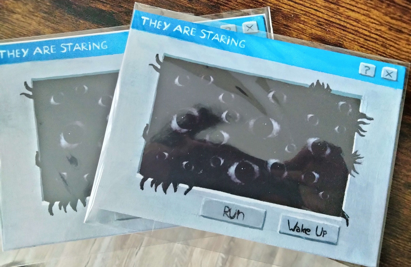 THEY ARE STARING: Liminal Windows Art - Etsy