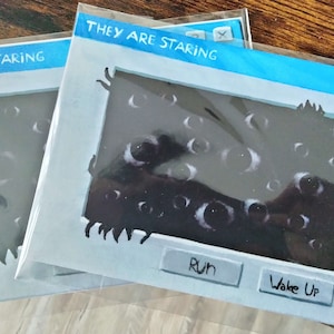 THEY ARE STARING: Liminal Windows Art - Etsy