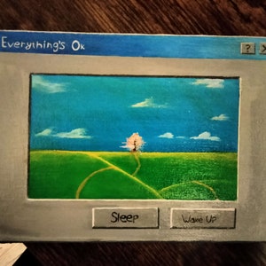 Everything's Ok: Liminal Windows Art - Etsy