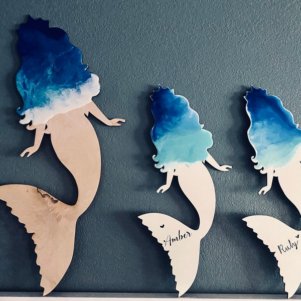 Mermaid Cut Outs - Etsy