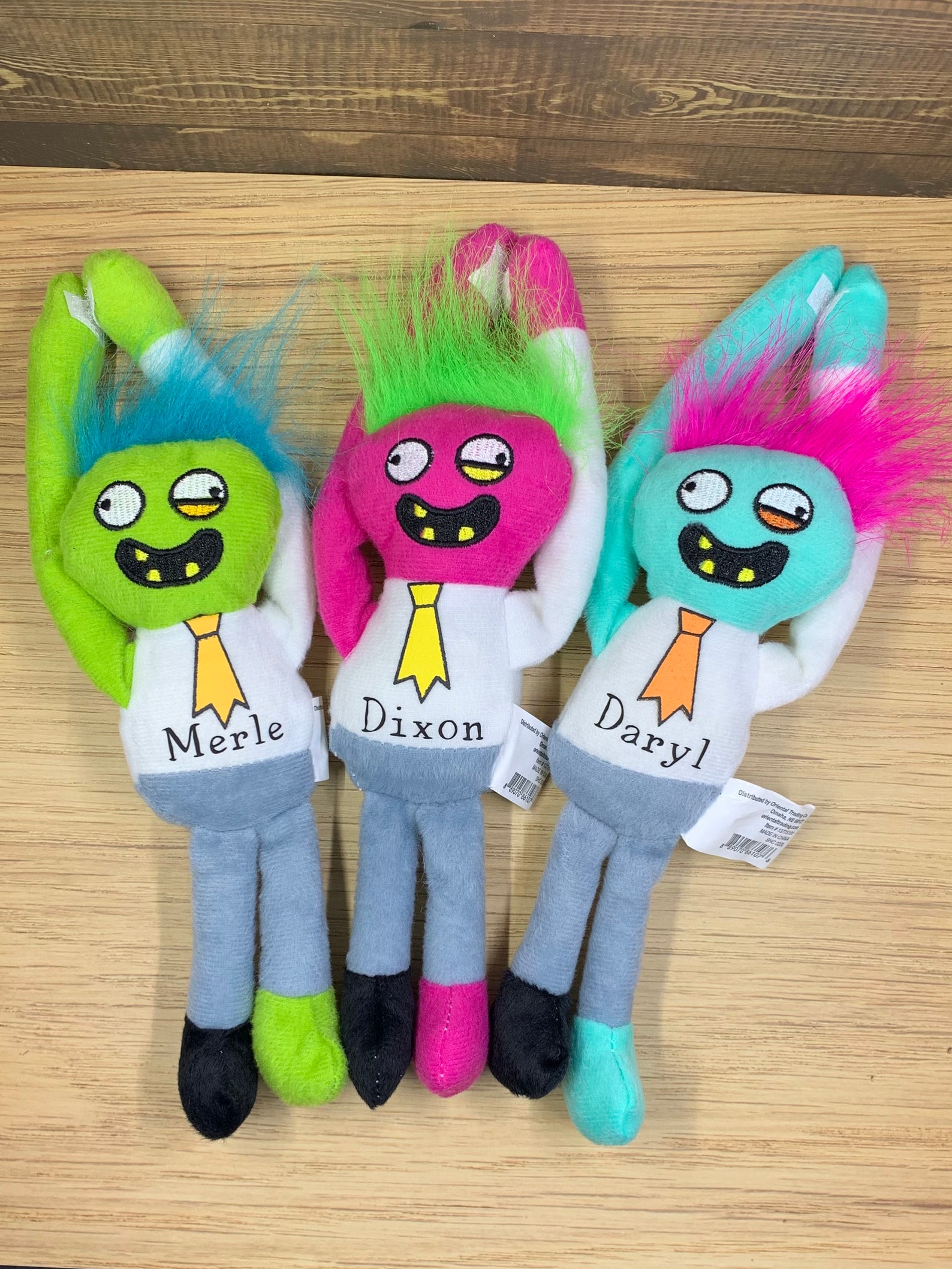 Long Arm Zombie Buddy Plushie - Personalized Pink, Green, Blue Options ...
