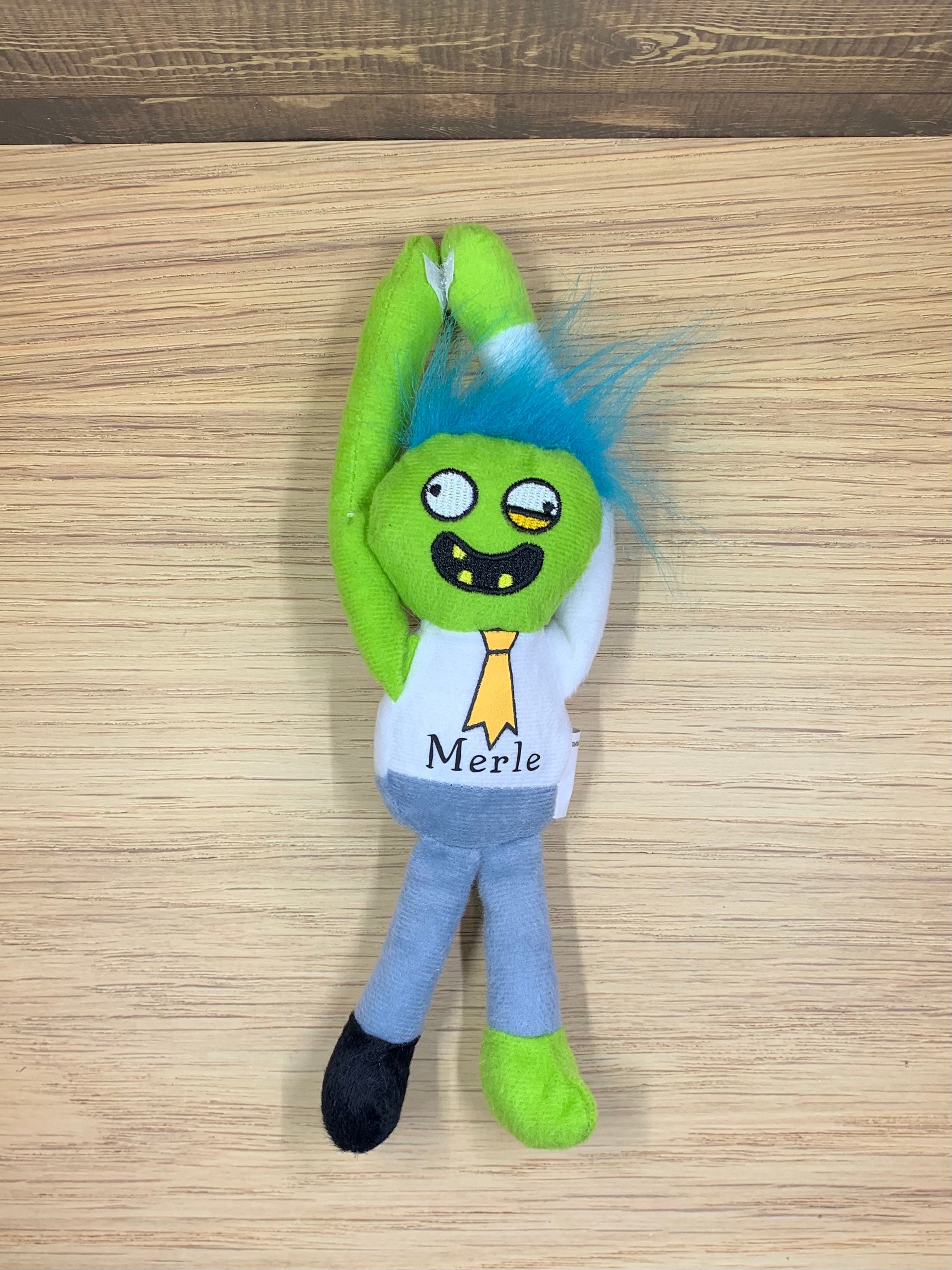 Long Arm Zombie Buddy Plushie - Personalized Pink, Green, Blue Options ...