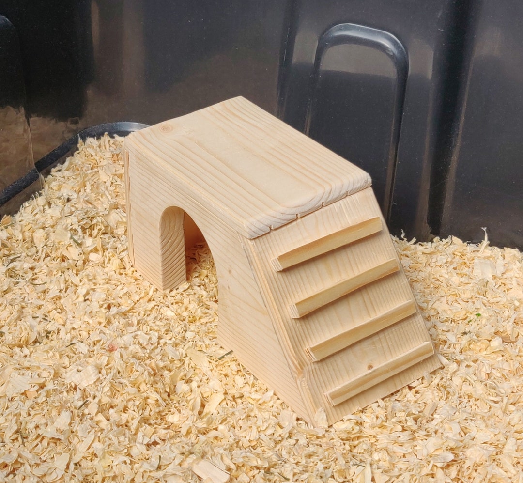 Customizable Pet House With Stairs - Bottomless Toy Handmade With Kiln ...