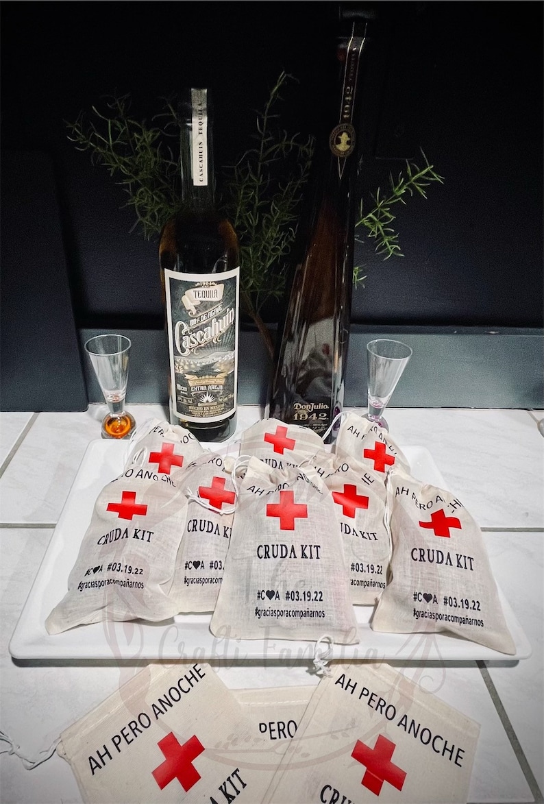 Kit Cruda Hangover Kit Pero Anoche Boda Despedida De Soltera 21st Bday ...