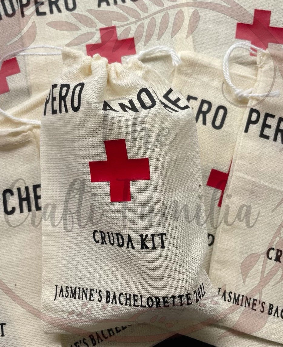 Kit Cruda Hangover Kit Pero Anoche Boda Despedida De Soltera 21st Bday ...