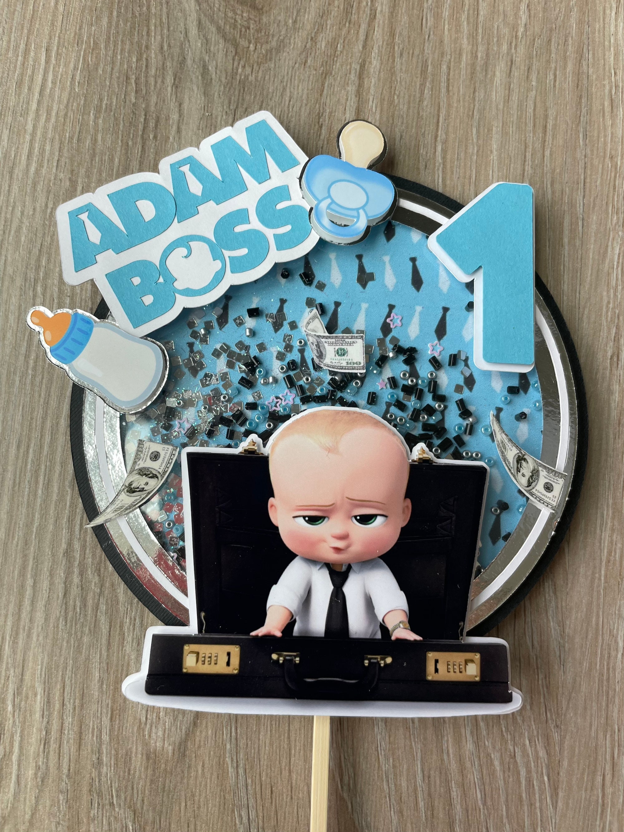 Baby Boss Cake Topper Baby Boss Birthday Cake Decoration - Etsy