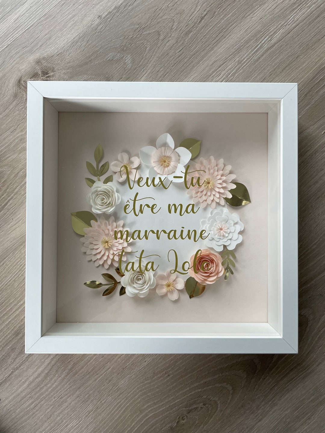 Sponsor Request, Personalized Frame - Etsy