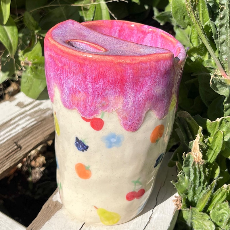 Ceramic Travel Mug - Etsy