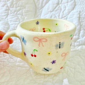 PREORDER: Dainty Girly Things Handmade Pottery Mug-handmade Ceramic Mug ...