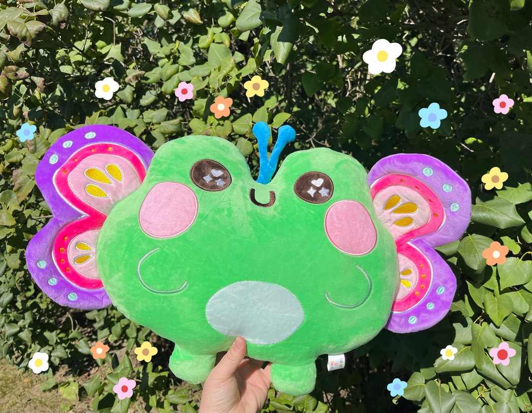 The Butterfrog Large Plush-butterfly Frog Plush-frog Toy-froggy Plush ...