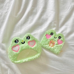 The Froggy Pouch-froggy Bag-frog Bag-frog Purse-women Plush Bag-cute ...