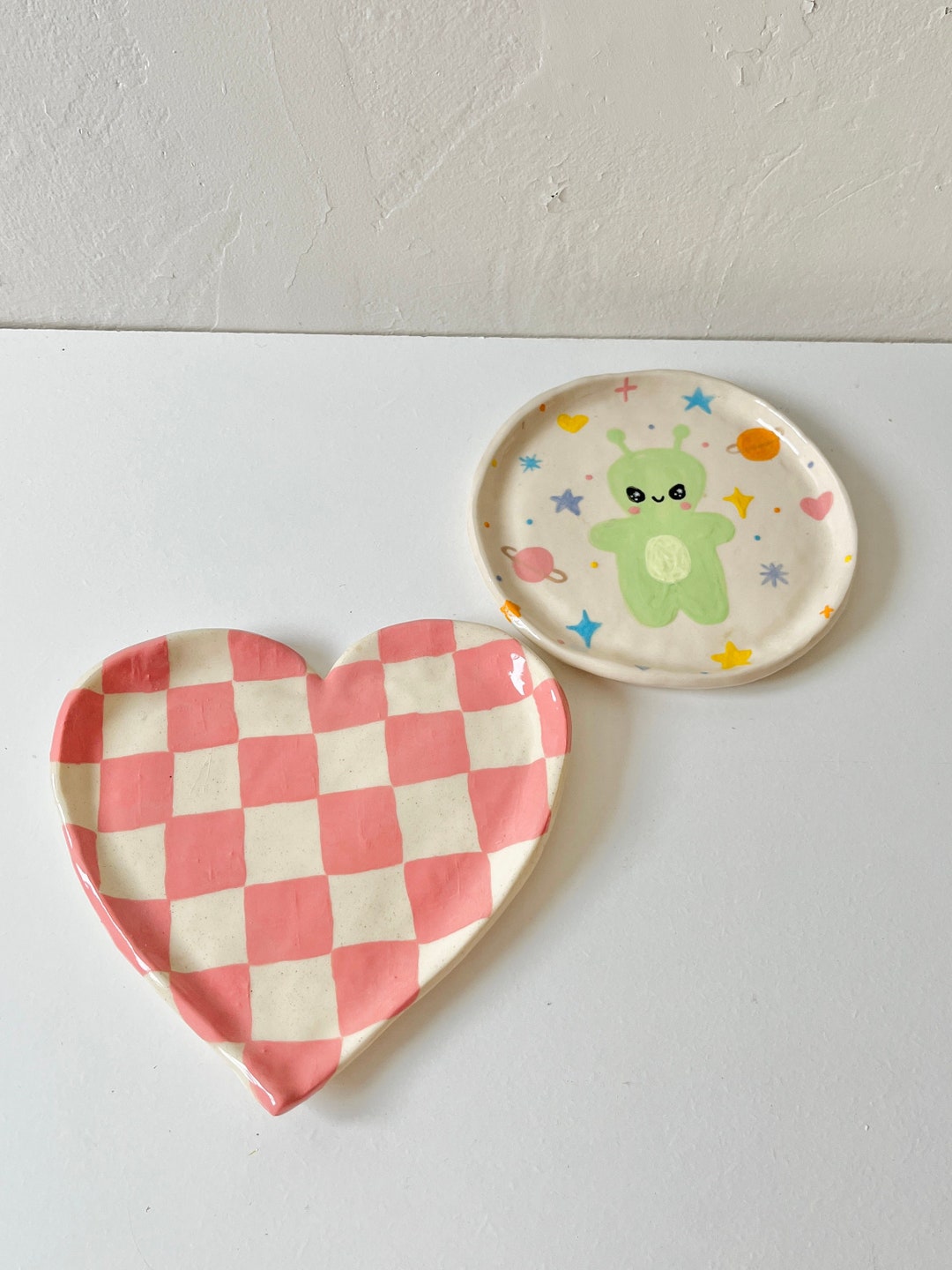Handmade Small Dessert Plates handmade Plates-cute Plates-handmade ...