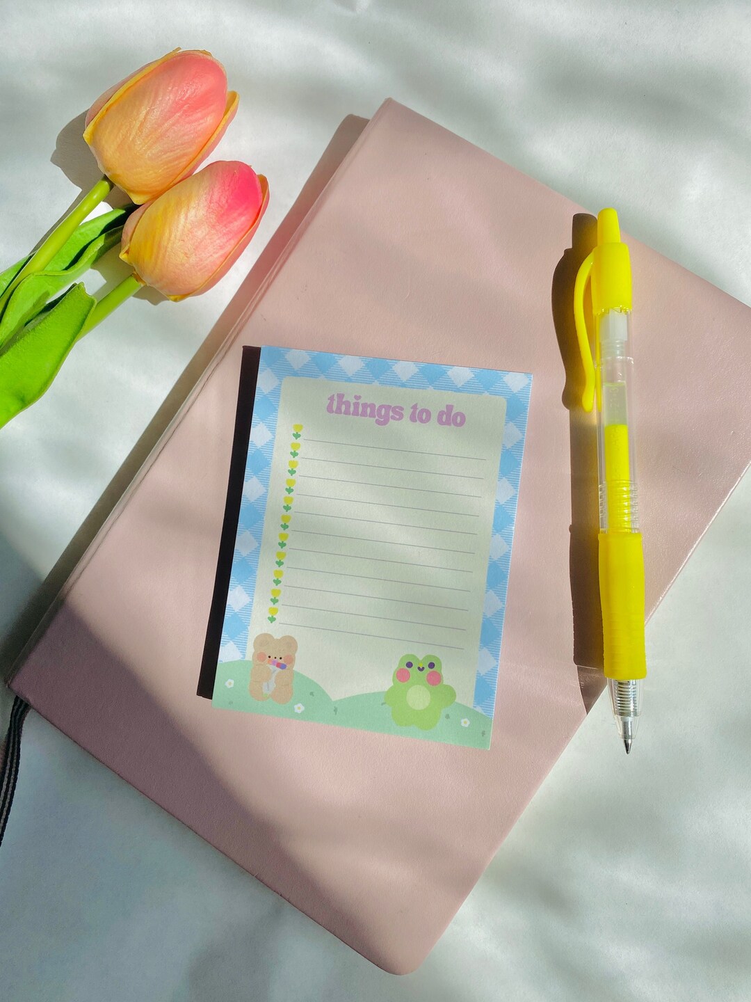 Things to Do Memo Pad-cute Memo Pad,pretty Memo Pad,kawaii Memo Pad ...