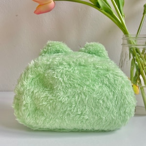 The Froggy Pouch-froggy Bag-frog Bag-frog Purse-women Plush Bag-cute ...