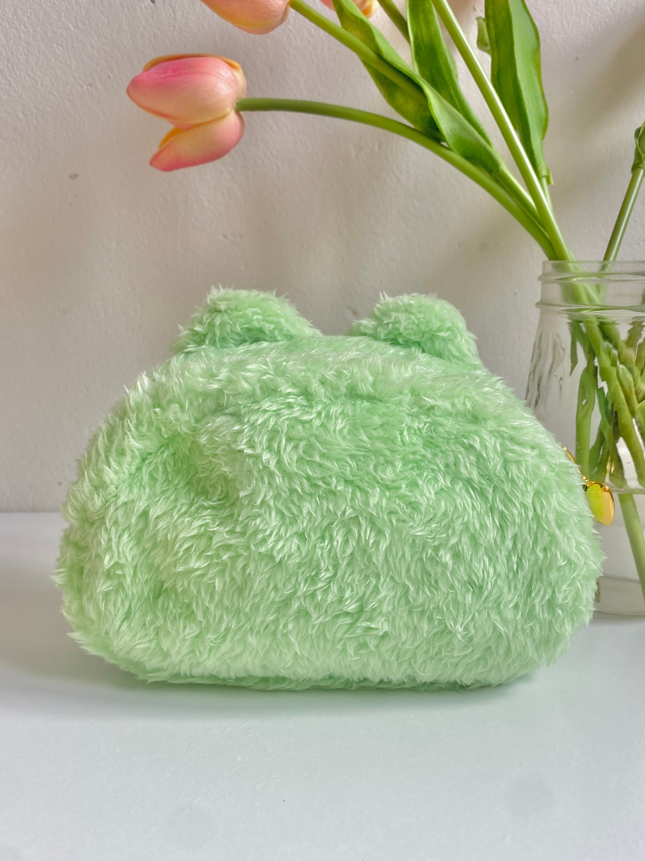 The Froggy Pouch-froggy Bag-frog Bag-frog Purse-women Plush - Etsy
