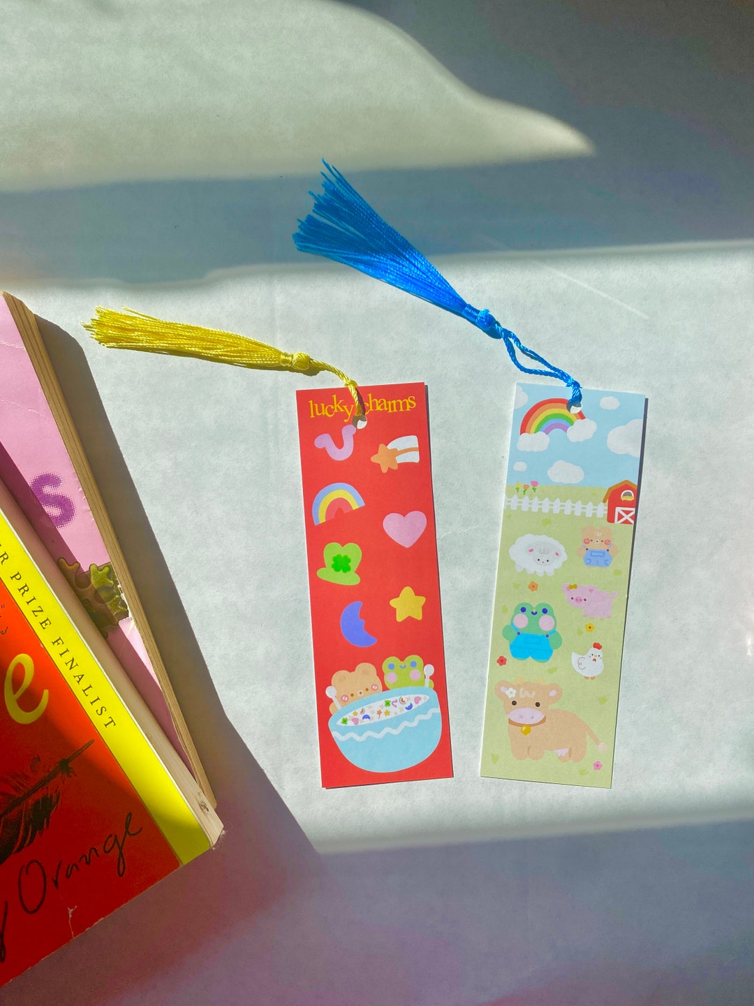 Aesthetic Bookmark- Cute Bookmark,kawaii Bookmark, Pretty Bookmark ...