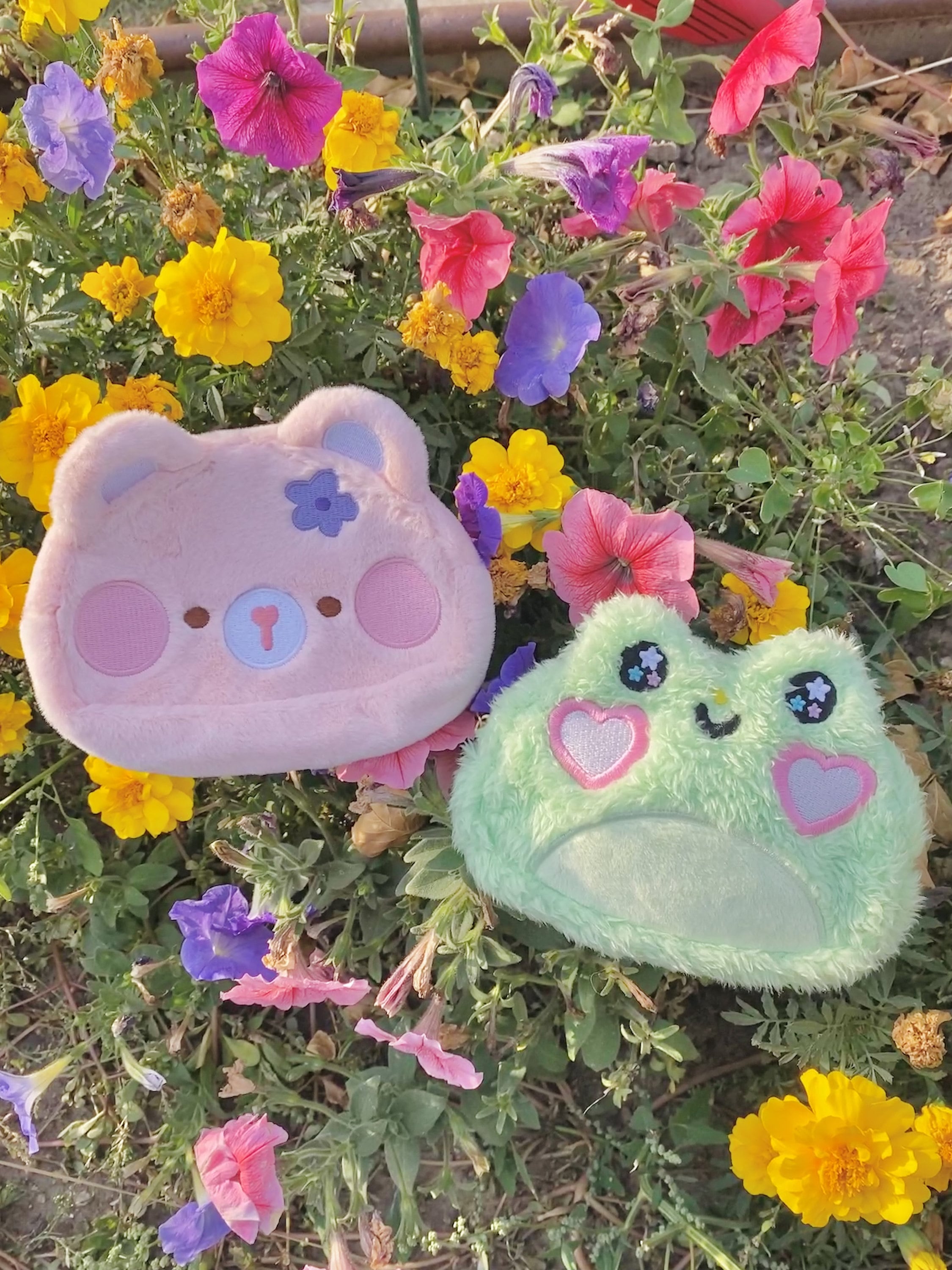 The Froggy Pouch-froggy Bag-frog Bag-frog Purse-women Plush - Etsy