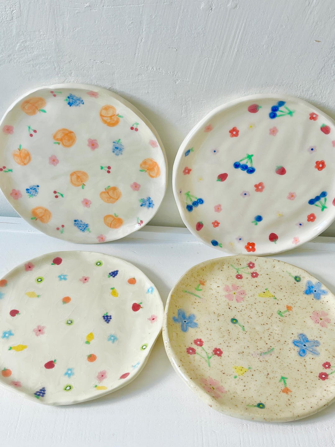 Preorder:handmade Stoneware Ceramic Dinner Plate-ceramic Plate-handmade ...