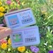 The Library Card Set-library Card Sticker-library Stationery-library ...