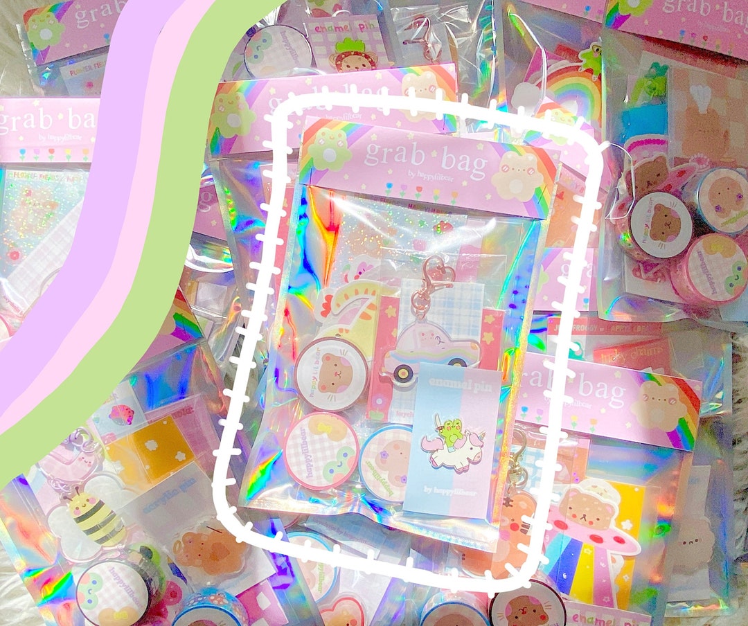 Kawaii Stationery Grab Bag-cute Grab Bagoops Bagmystery - Etsy