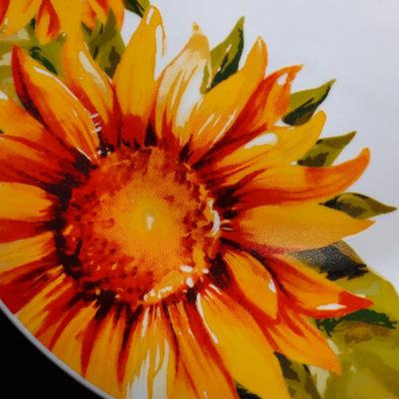 Royal Norfolk Sunflower Pattern Dinnerware Piece Choice Plate ...