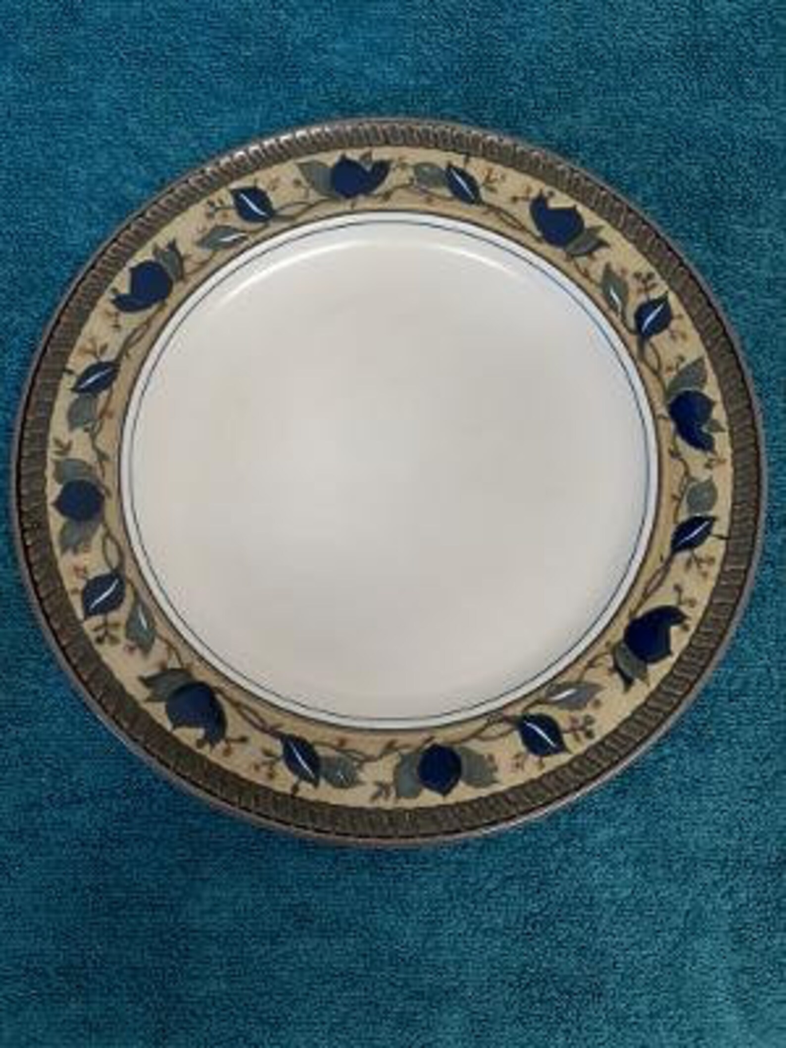 Mikasa Intaglio Arabella Pattern Stoneware Dinner Plate - Etsy