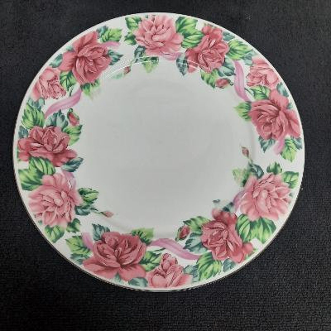 Tabletops Unlimited Fine Porcelain Rose Garden Pattern Dinnerware ...