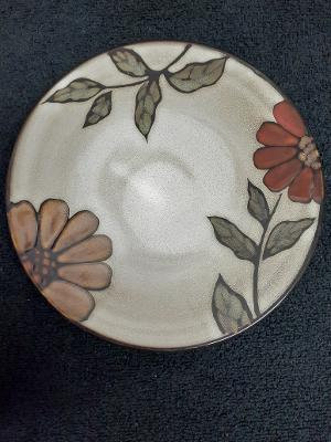 Mikasa Gourmet Basics Kendall Pattern Salad Plate Stoneware - Etsy