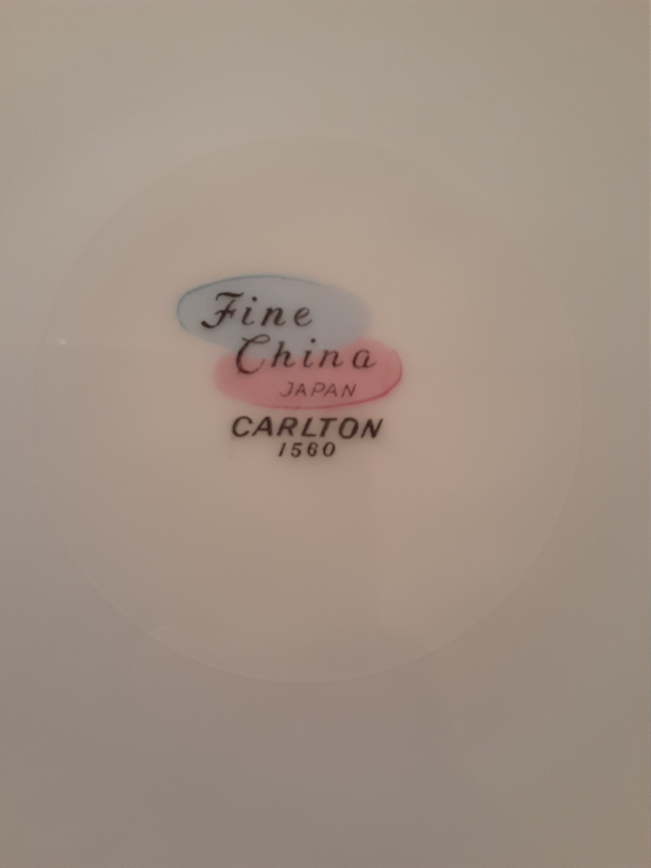 Fine China of Japan Carlton Pattern Dinner Plate - Etsy