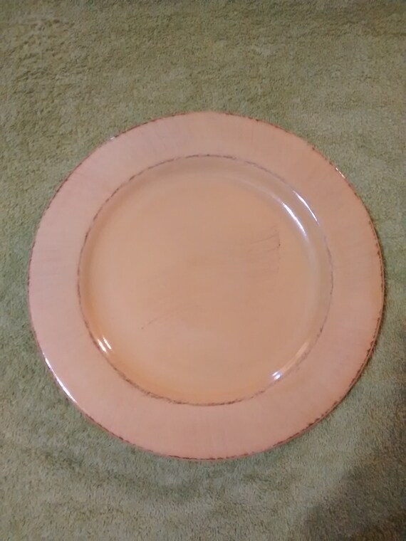 Pier One Handpainted Earthenware Toscana Gold Pattern Dinner | Etsy